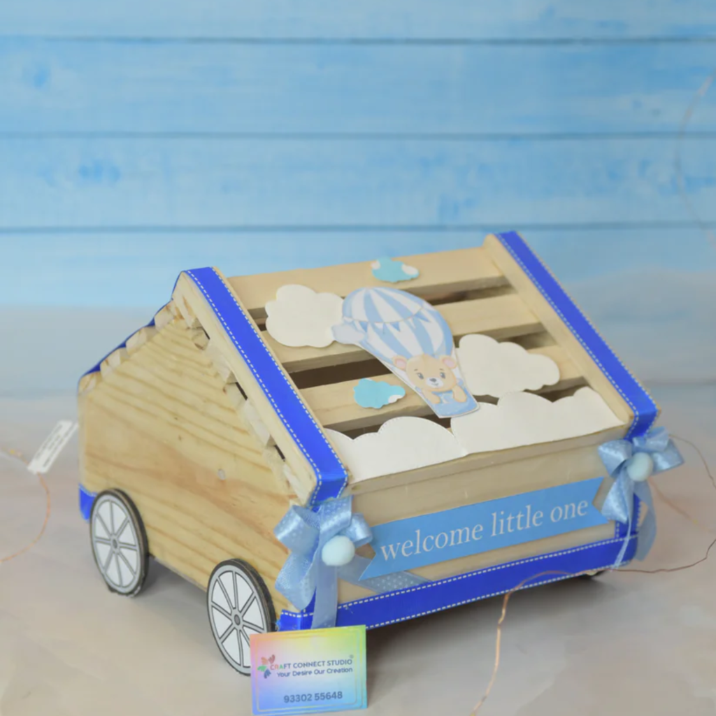 Pinewood Car Hamper – Craft Connect Studio
